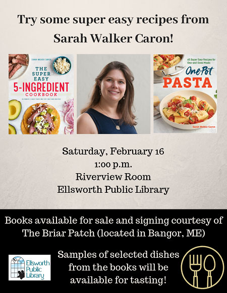 Cookbook Author Sarah Walker Caron - Ellsworth Public Library ...