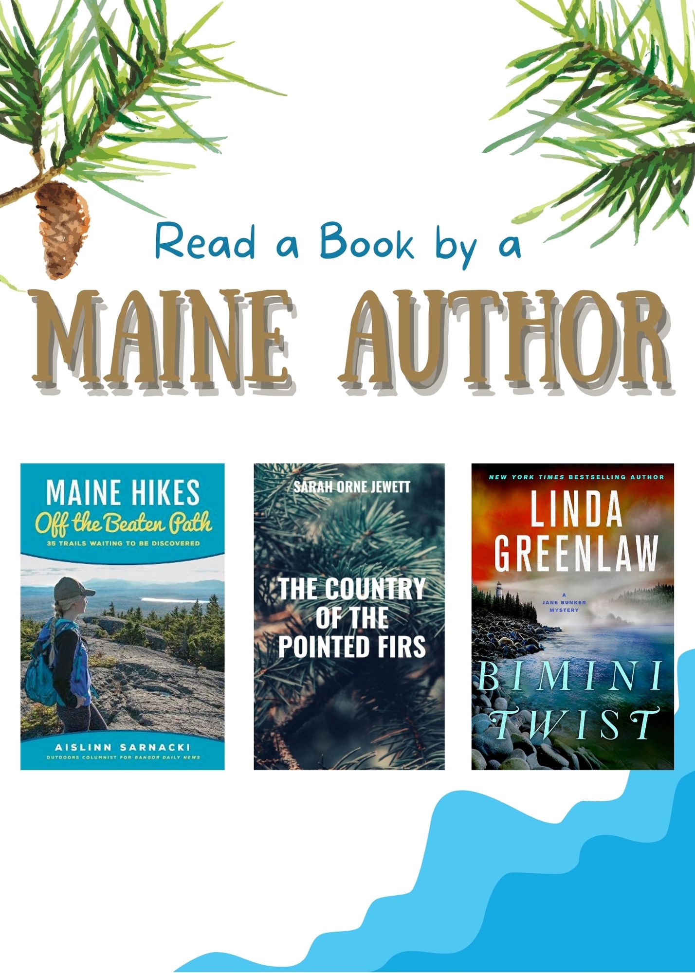 Maine Author Booklist - Ellsworth Public Library | Ellsworth, ME