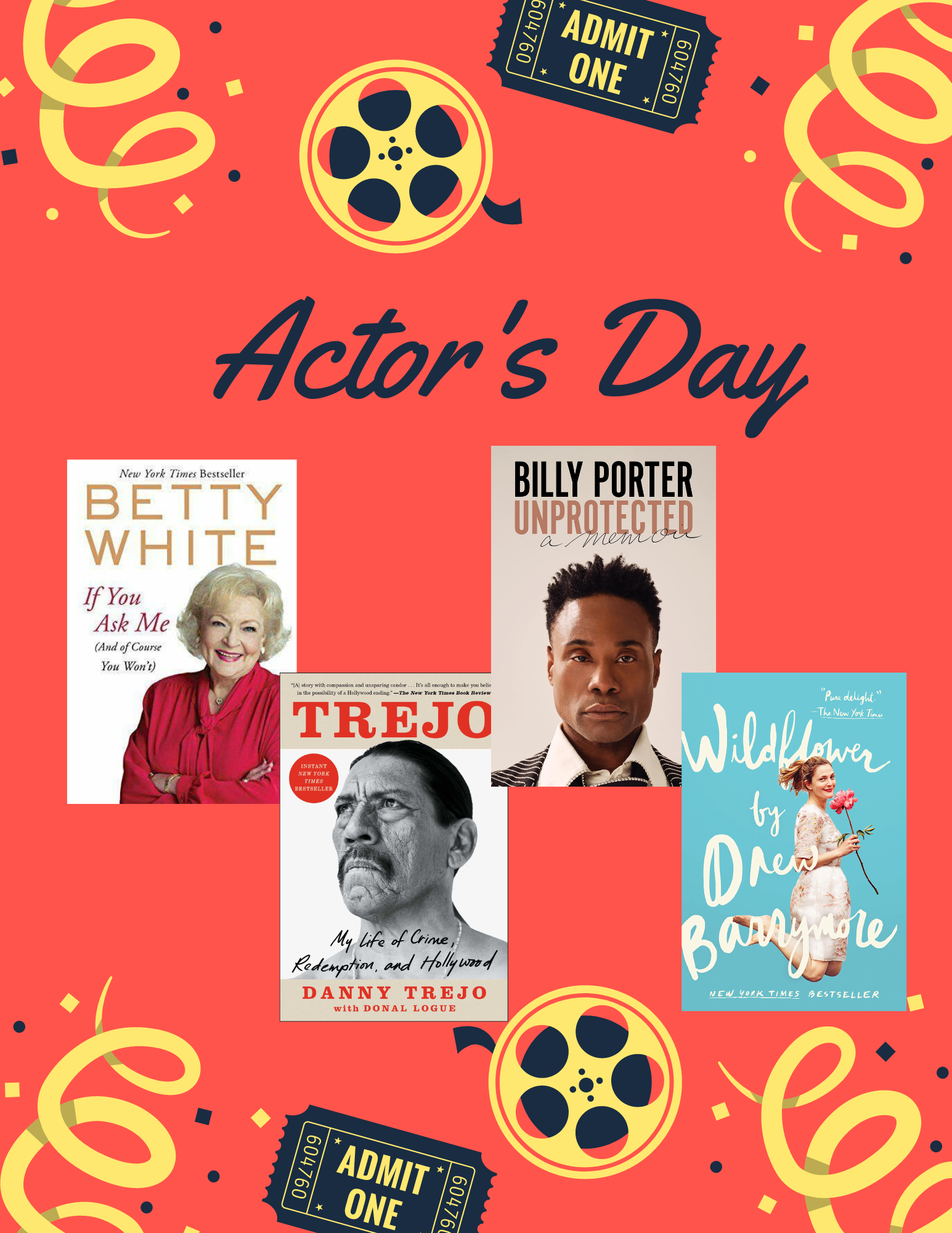Actor’s Day – September 8th - Ellsworth Public Library | Ellsworth, ME