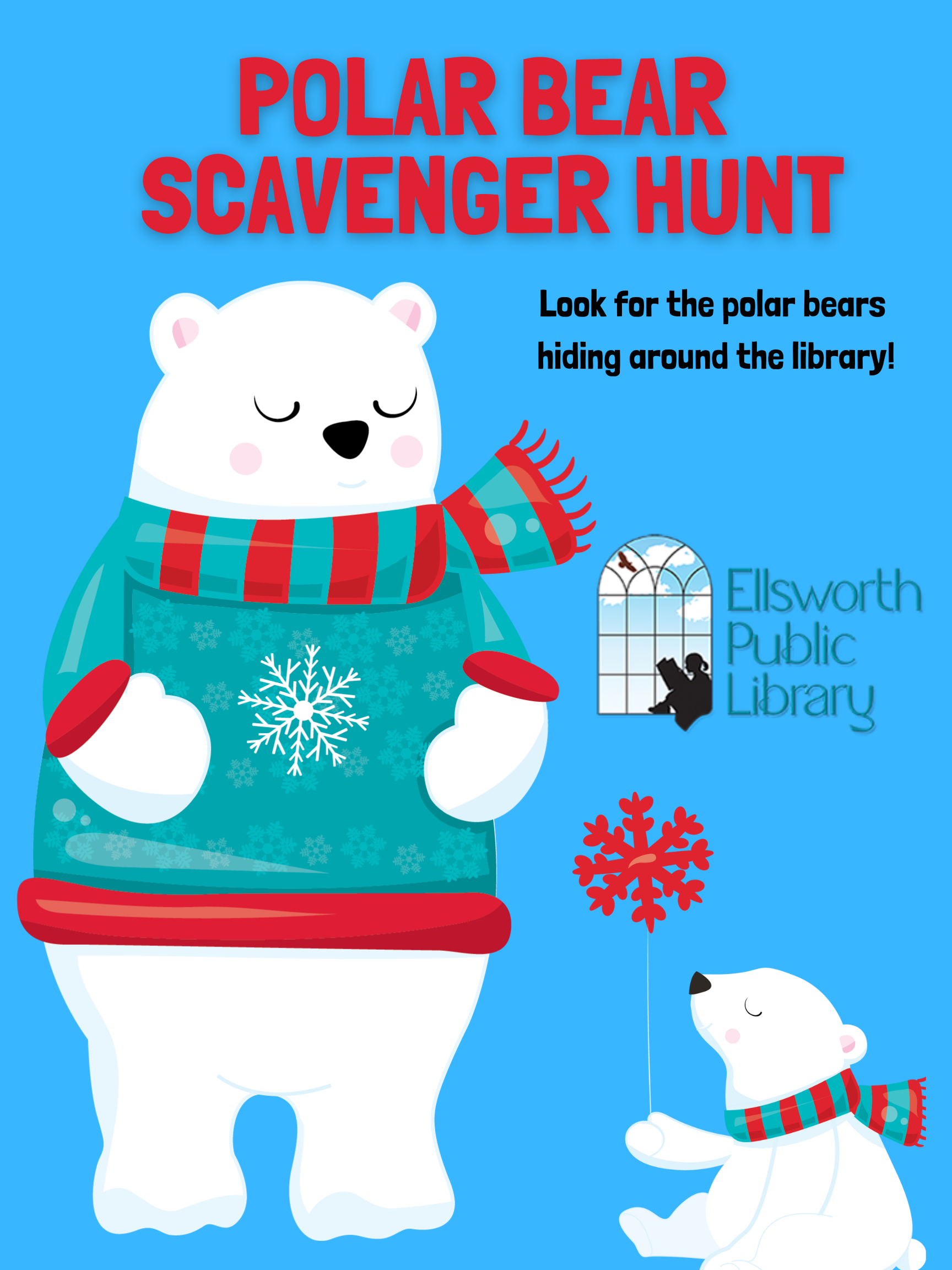 New Polar Bear Scavenger Hunt - Ellsworth Public Library | Ellsworth, ME