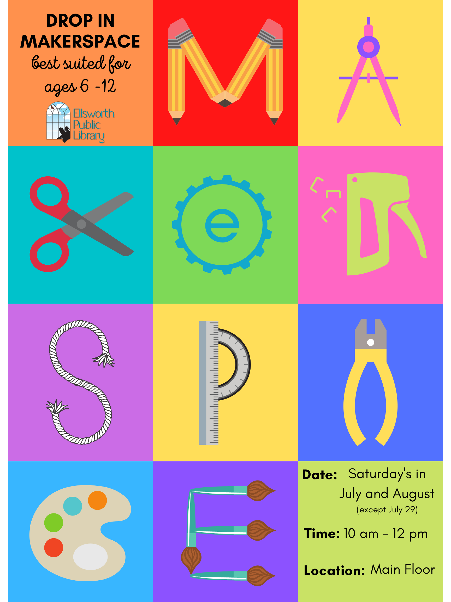 Makerspace Saturday - Ellsworth Public Library