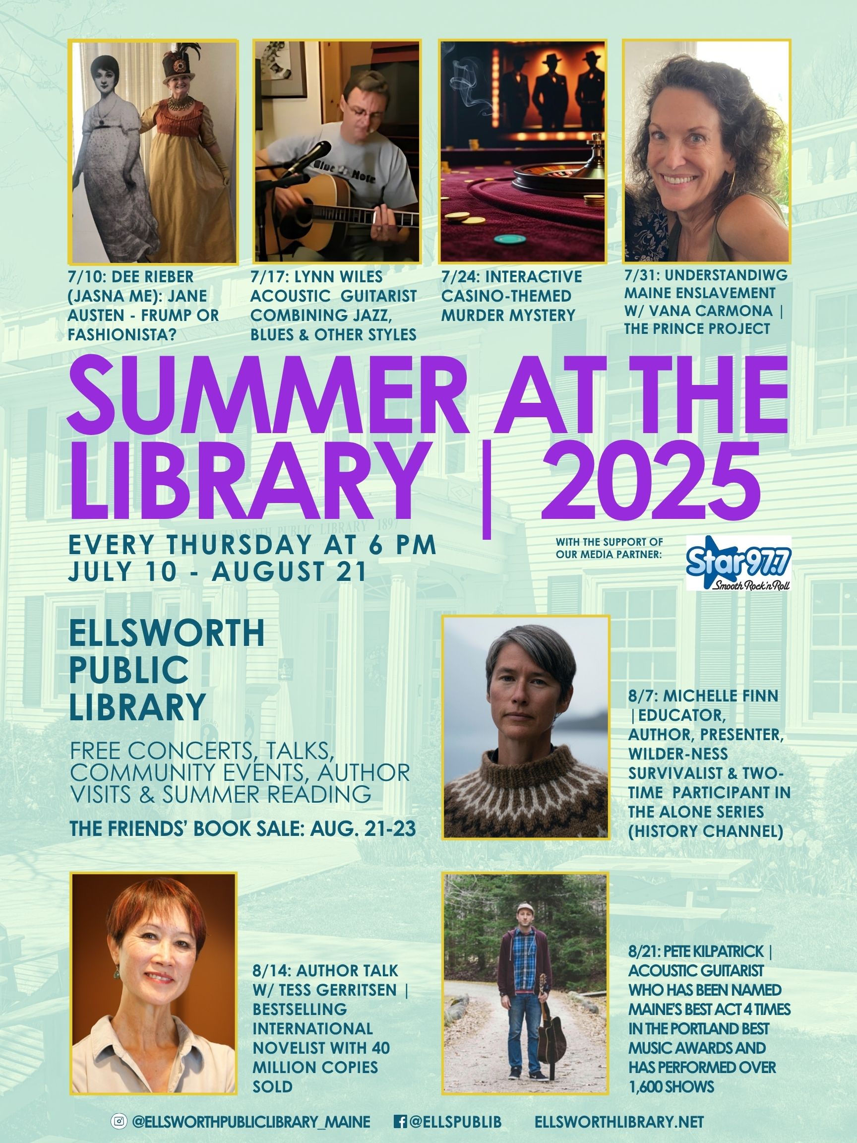 Complete Events Calendar – Ellsworth Public Library, ME